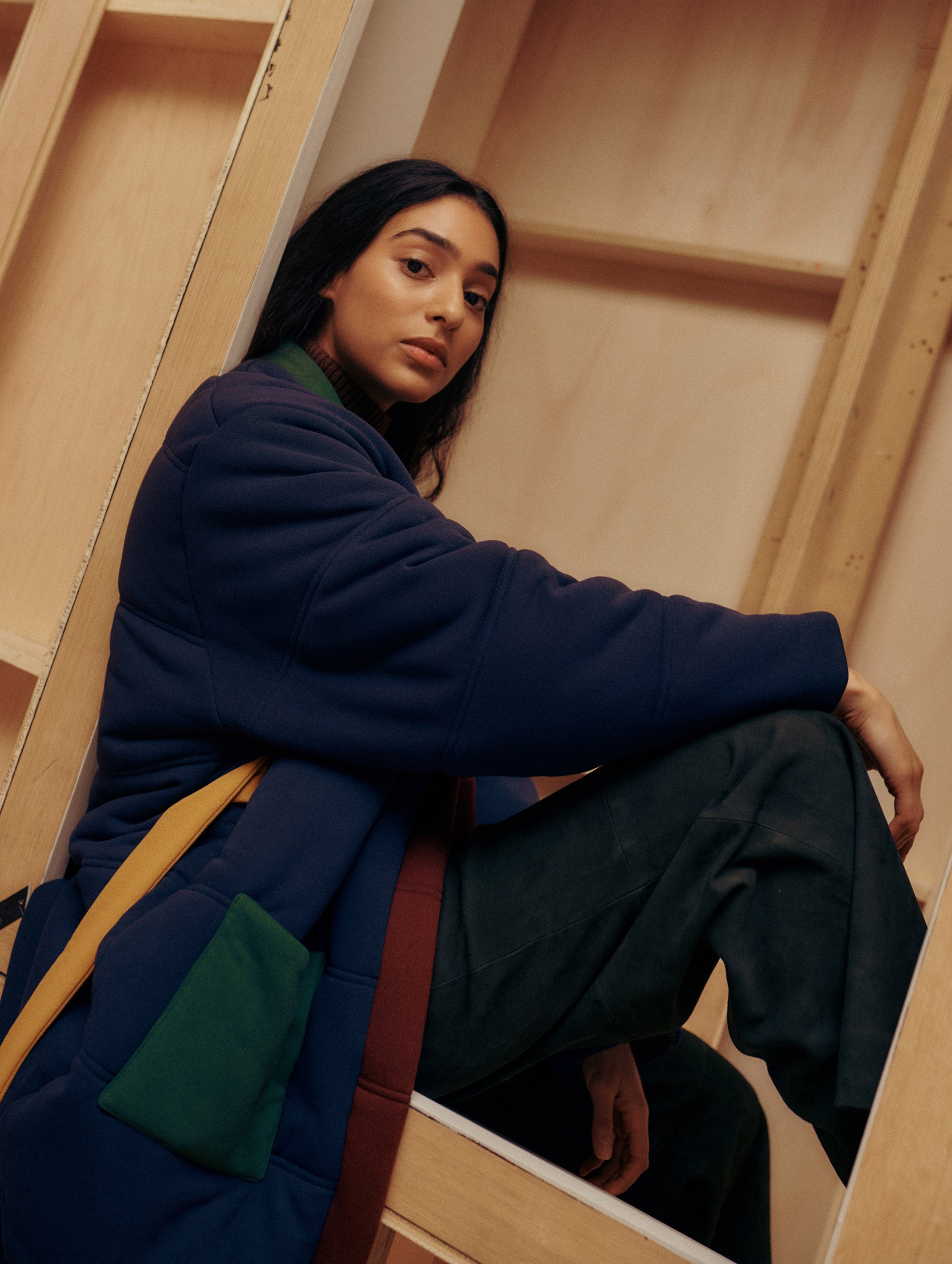 OFFHOURS Homecoat in Varsity