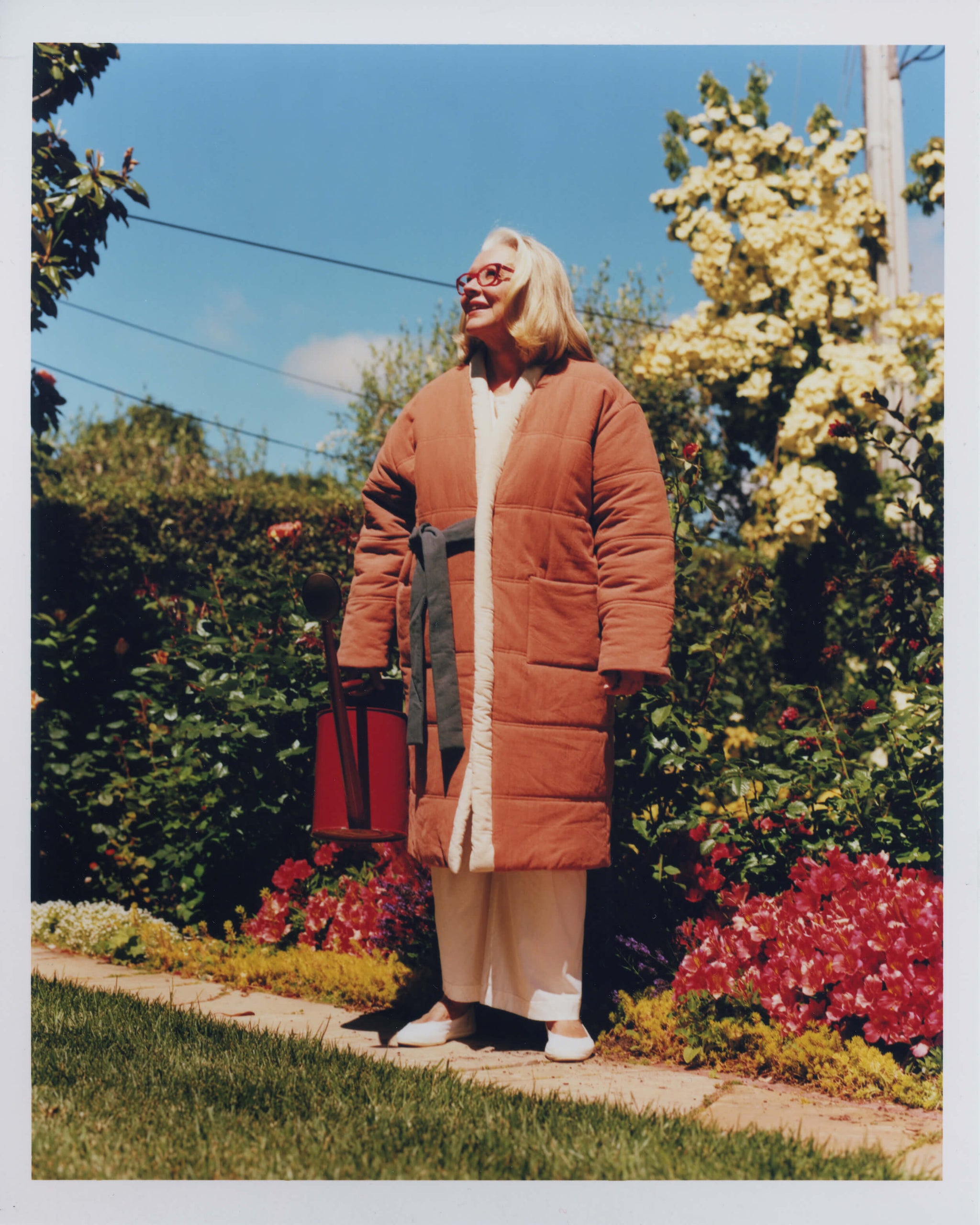 OFFHOURS Homecoat in Red Rock