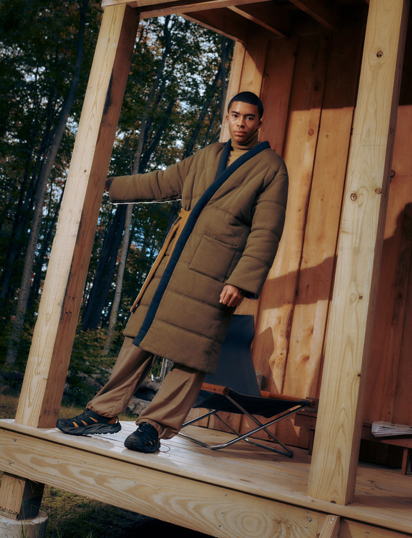 OFFHOURS Homecoat in Riparian
