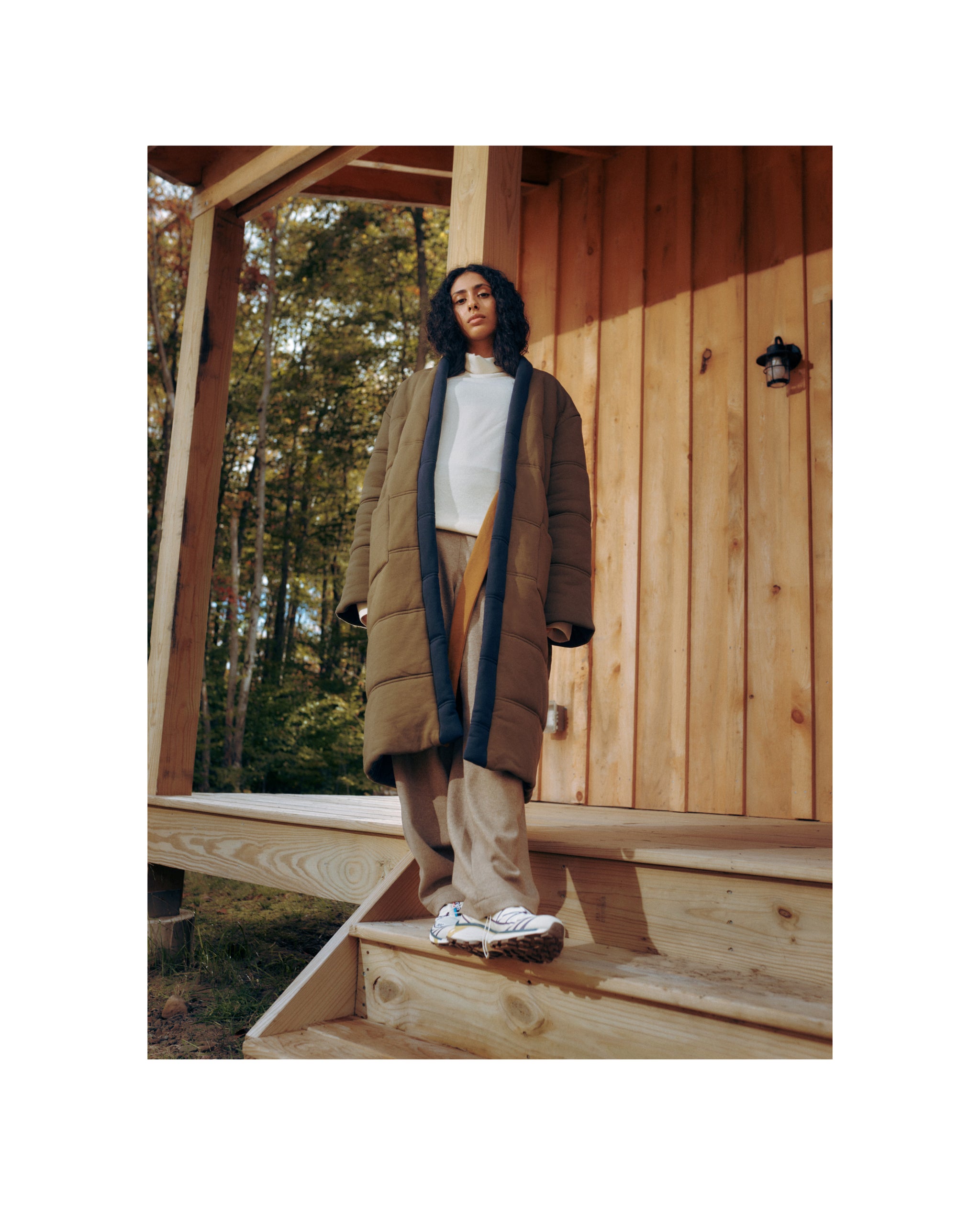 OFFHOURS Homecoat in Riparian
