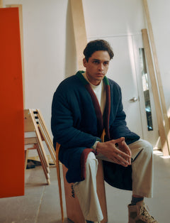 OFFHOURS Homecoat in Varsity